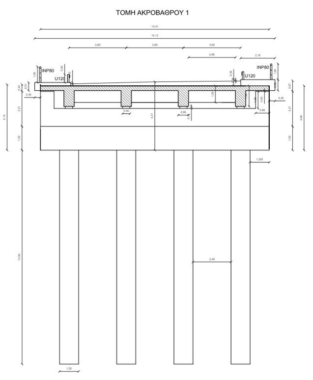 ΟΡΙΣΤΙΚΗ ΣΤΑΤΙΚΗ ΜΕΛΕΤΗ ΓΕΦΥΡΑΣ ΣΤΗΝ ΚΕΝΤΡΙΚΗ ΠΛΑΤΕΙΑ ΞΗΡΟΠΟΤΑΜΟΥ ΔΗΜΟΥ ...